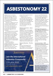 Asbestonomy : Asbestos event - asbestonomy-prod